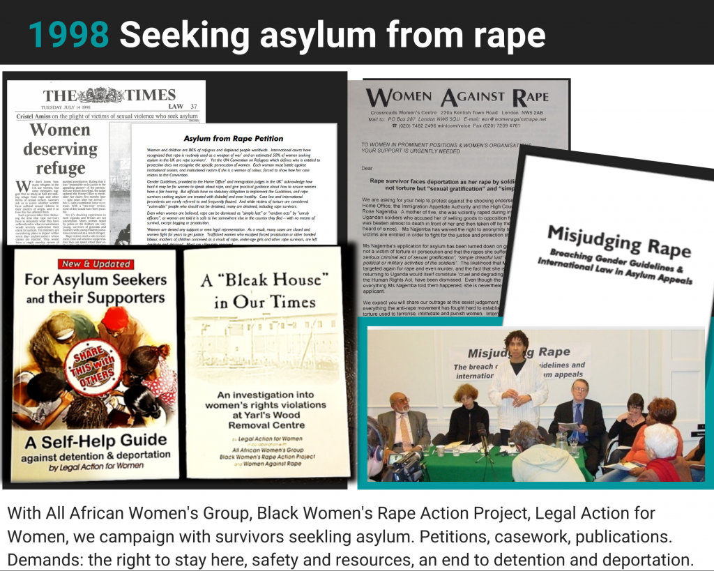 Copy of Our history . . . - Women Against Rape