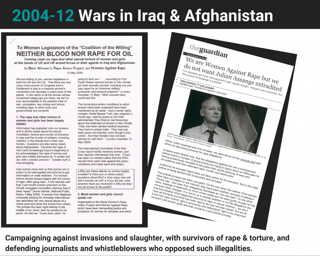 Copy of Our history . . . - Women Against Rape